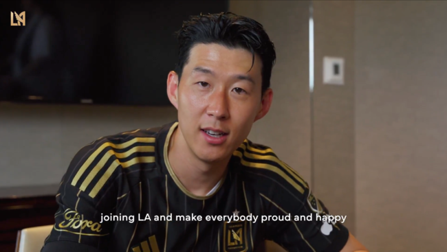 "SON은 이제 '블랙&골드'다!" 손흥민, LAFC 입단 확정...'368억' 美 역대 최고 이적료→2029년 6월까지 2+1.5년 계약 [공식발표]