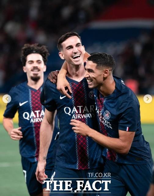 이강인 佛 리그1 후반 10분 활약, 3경기 연속 출전...PSG 1-0 승리