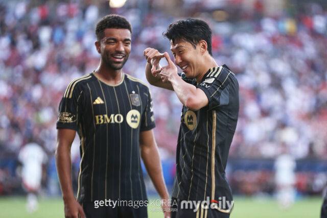 이게 바로 'EPL 득점왕' 출신 클래스...SON, 환상 프리킥 폭발! MLS 데뷔골→2G 연속 'POTM' 수상