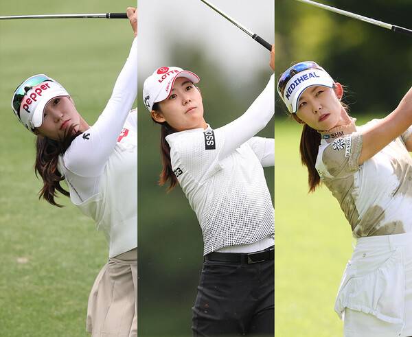 황정미·황유민·배소현, KB금융 둘째날 수직상승 [KLPGA]