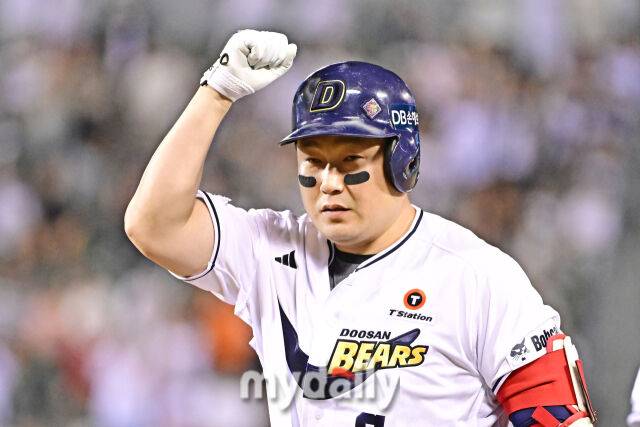 양의지가 끝내 이승엽과 어깨 나란히 하나…KBO GG 새 역사 보인다, 4할 넘보는 미친 타격 ‘퉁퉁’의 비밀