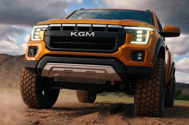 “타스만 박살낸다” KGM 무쏘 Q300, 미친 디자인으로 반격 시작 | 카미유