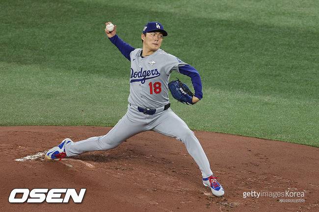 3G 연속 완투는 어려웠지만…위기의 다저스 구한 야마모토, '4649억' 가치는 충분히 보여줬다 [WS6]