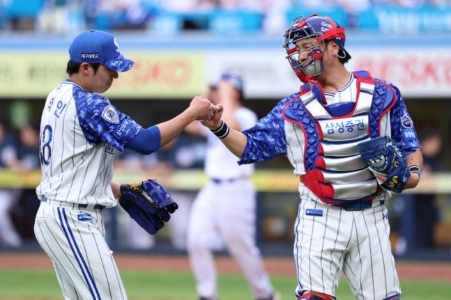 최강 타선 구축한 삼성... 마지막 퍼즐은 '강민호' 잔류?