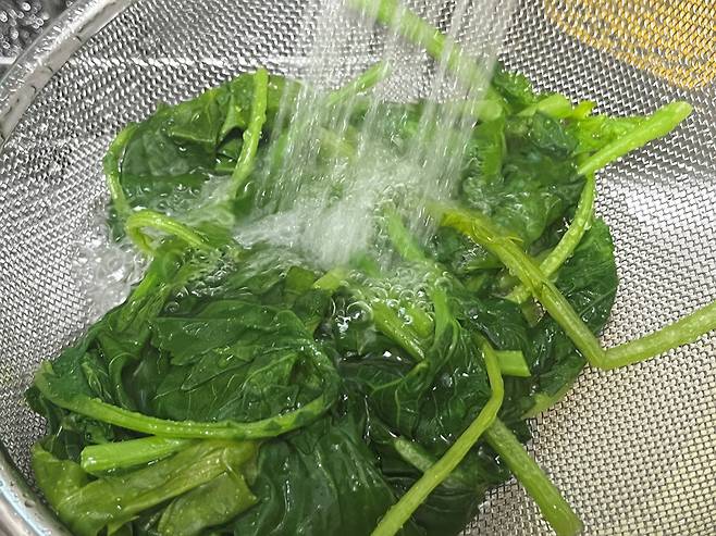 유채나물은 이렇게 무치세요 입맛 확 끌어올리는 유채나물무침 레시피 텐꿀팁