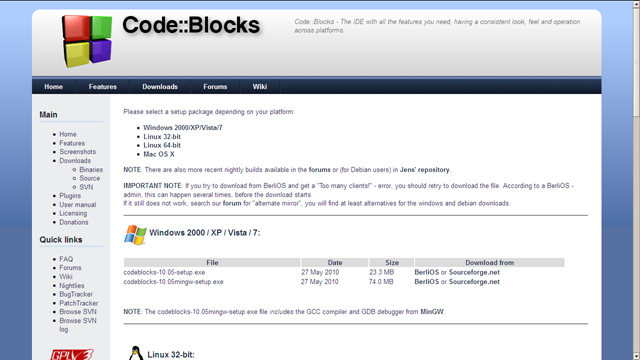 Code Blocks 10.05mingw Setup Exe Free Download - treevegan