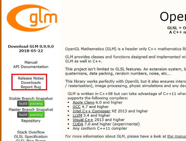 OpenGL - GLM 설치하기.