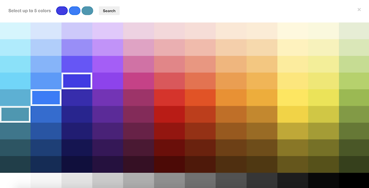 Color palette from image tineye - mattergute