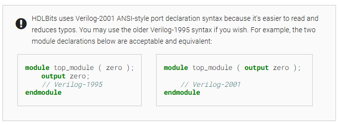 HDLBits - Getting Started — ZY_repo