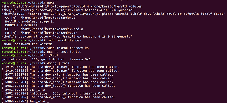 [Lazenca][Development of Kernel Module] 03.ioctl(Input/Output control) — ssongk