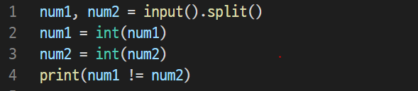[CodeUp/코드업] Python 기초 100제 , 코드업 파이썬 6051 , 코드업 6051번 , 코드업 6051 , 비교연산 — 윤수현의 개발 공간