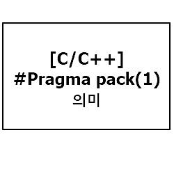 [C/C++] #Pragma pack(1) 의미 — 경매하는 개발자
