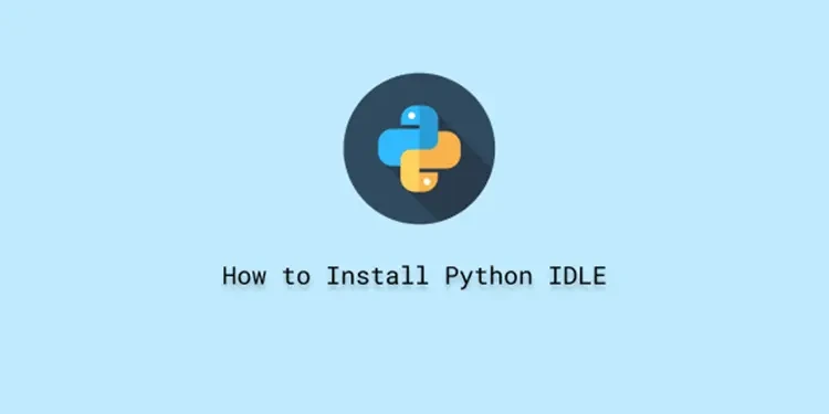 파이썬 입문 IDLE 설치 및 사용 방법