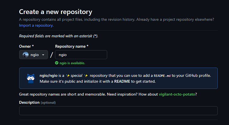 github 프로필을 README.md로 만들기 — 긍정적 사고, 음식의 절제, 규칙적인 운동