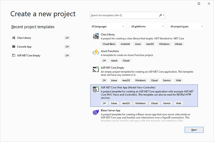 [ASP.NET Core] MVC패턴 웹프로젝트 만들기 — CLIEL LAB