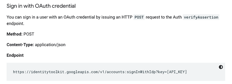 [Firebase] Authentication Rest API(OAuth) — Clamp
