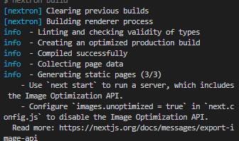 Next.js build시 Image Optimization 설정 에러 — 카엔
