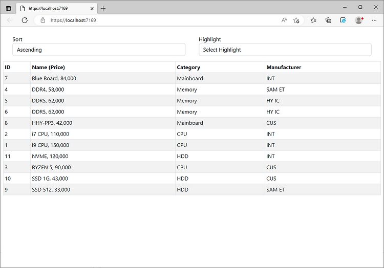 ASP.NET Core - [Blazor] 4. 고급 Blazor 기능 — CLIEL LAB