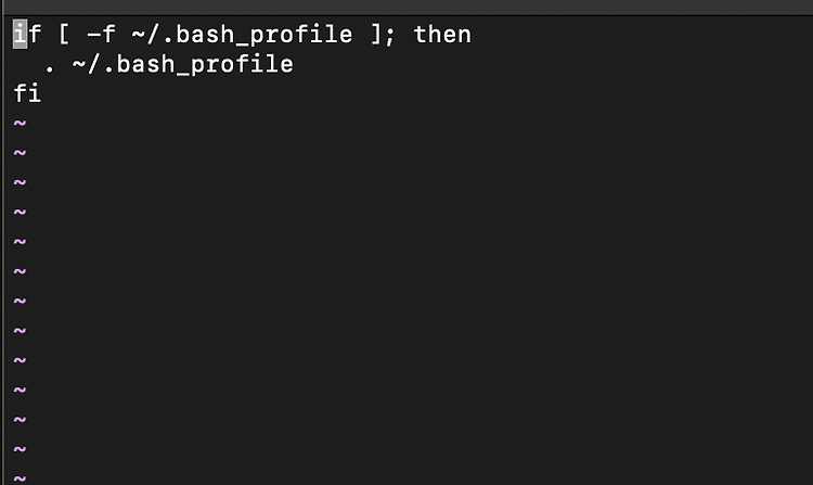 Mac .bash_profile 적용 — 줍줍블로그