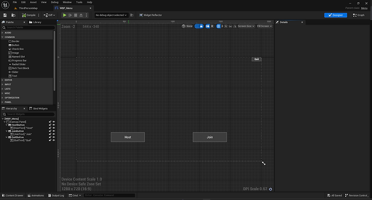 [UE5 - Multiplayer TPS] 언리얼 멀티 플레이어 플러그인 만들기(5): Menu UI 추가 — Beankong's Devlog