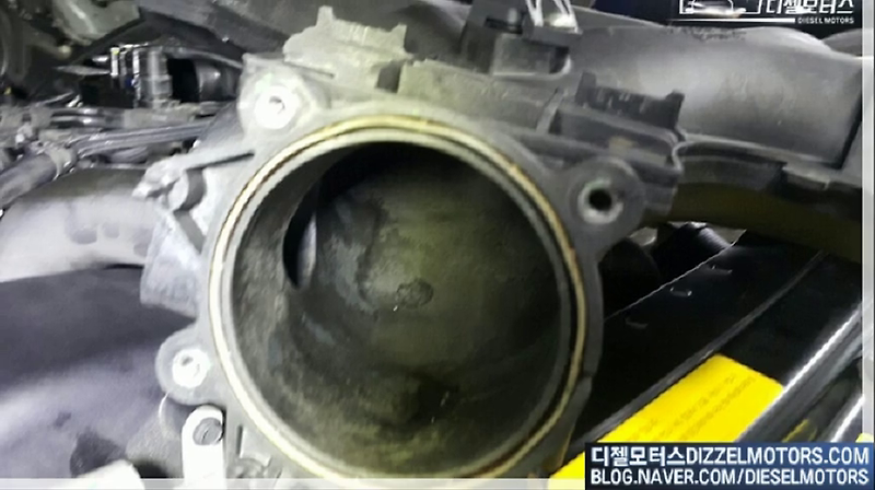 랜드로버(디스커버리)/클리닝,엔진체크등점등증상-인젝터클리닝,흡기,밸브클리닝,EGR온도센서교환,DPF탈거클리닝,BBN카본수소클리닝