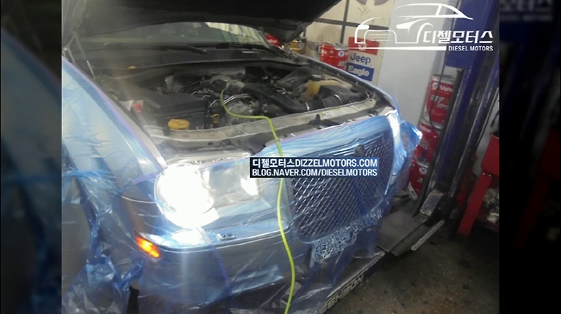 크라이슬러300C/예열플러그문제,예열모듈문제-인젝터크리닝,흡기크리닝,DPF탈거크리닝,BBN카본크리닝