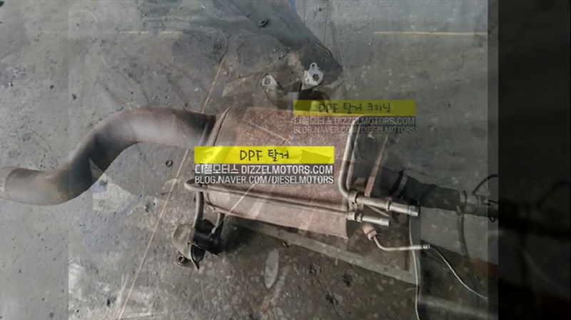 아우디Q7/주행중예열등,경고등점등-DPF탈거크리닝,BBN엔진카본크리닝