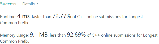 14. Longest Common Prefix