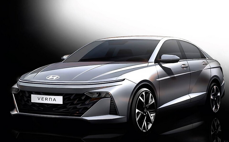 현대 베르나 BN7 신형 최초 공개