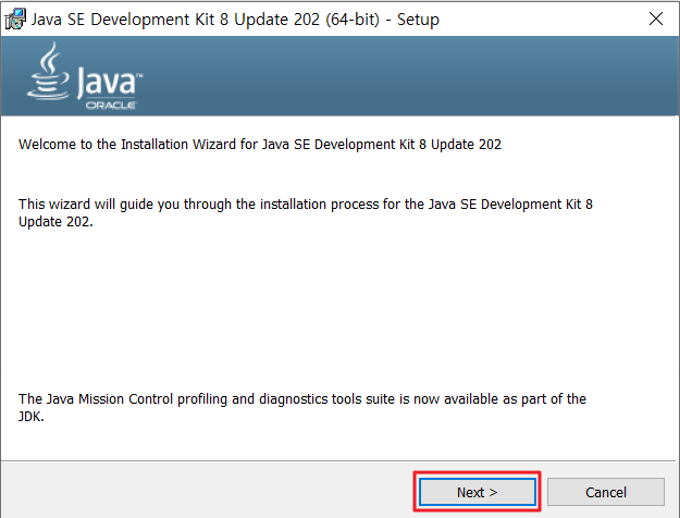 Java SE Development Kit 8(8u202) 다운로드 및 설치방법 [Windows] — 소스팩토리