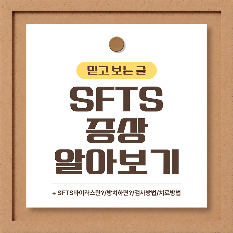 SFTS 증상 알아보기