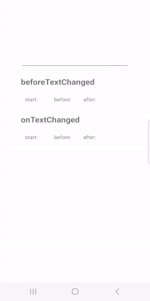 [Android] TextWatcher로 텍스트 변경될 때마다 이벤트 처리하기