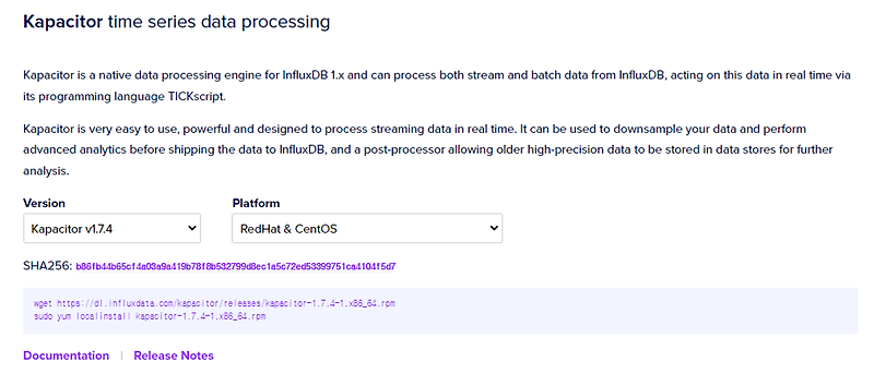 Kapacitor 설치 방법