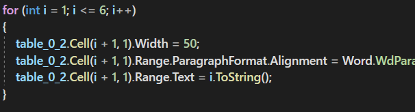 [C#] WinForm Word 문서 만들기 #2