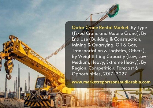 Qatar Crane Rental Market By Type, Weightlifting Capacity, Region and ...