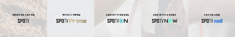 SPOTV (스포티비) 중계 시청, 편성표 및 TV 채널 번호, PC 및 모바일 시청 방법, 이용요금 (SPOTV ON ...