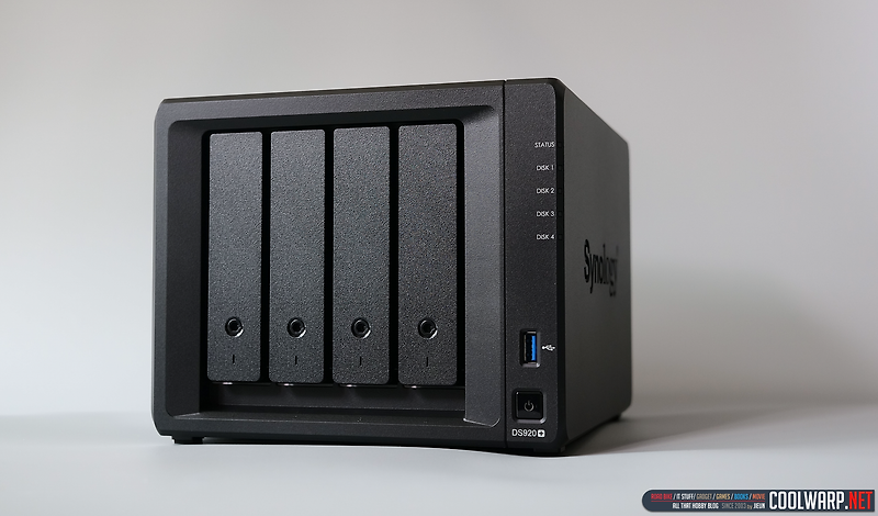 Synology DS-920+ / 시놀로지 4베이 NAS — cOOLwARP.NET