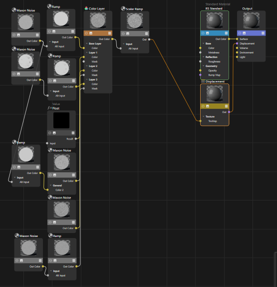 Cinema 4D + Redshift 치토스 만들기 Part. 2 (재질편)