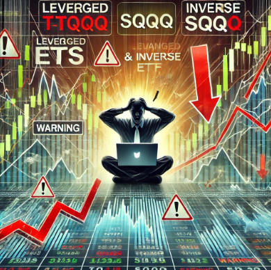 TQQQ, SQQQ 같은 레버리지/인버스 ETF의 위험성