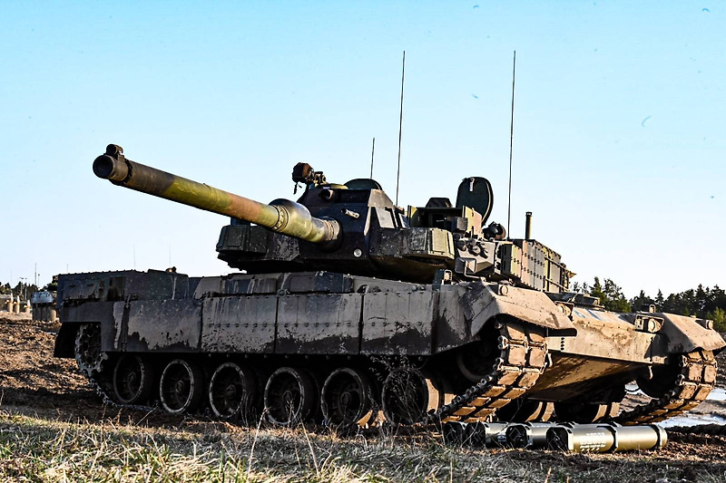 폴란드군 K-2 전차 포탄