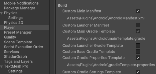 unity gradle build failed