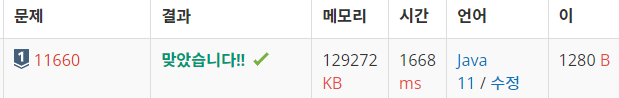 [백준/JAVA] 11660번: 구간 합 구하기 5 — 한 페이지가 될 수 있게 🌟