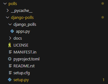 [Django] 10. Django 앱 패키징하기 (setuptools ModuleNotFoundError)
