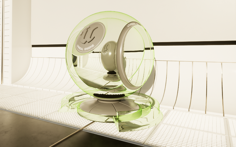 UE5 : Substrate방식으로 Glass material 만들기 (+블렌드 모드)