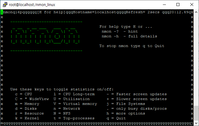 nmon_linux 사용방법