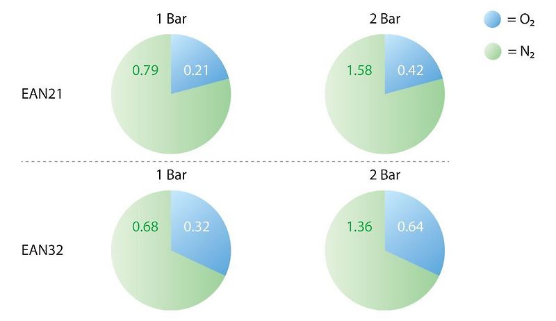 스쿠버다이빙 - 나이트록스(EANx) 2