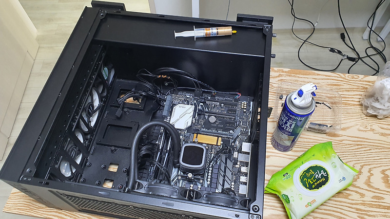 조립PC AS 후기, 앱코 다크플래쉬 ASUS 3RSYS EVGA FSP