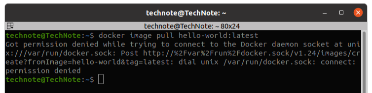 [Docker][해결방법] Got permission denied while trying to connect to the Docker daemon socket