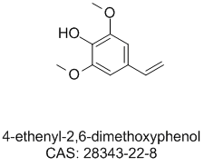 Phenol, 4-ethenyl-2,6-dimethoxy- [B0001-453486][CAS no. 28343-22-8]_BOC ...