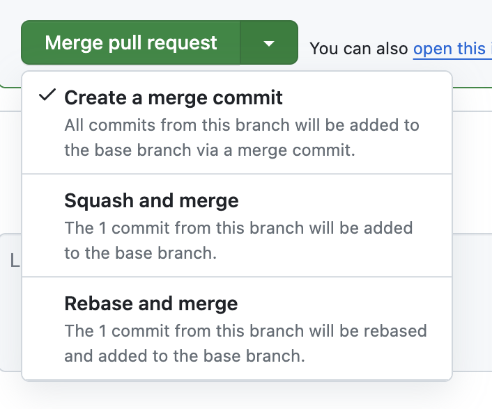 [Git] PR Merge의 방법들과 각 방법의 특징 — 일신우일신